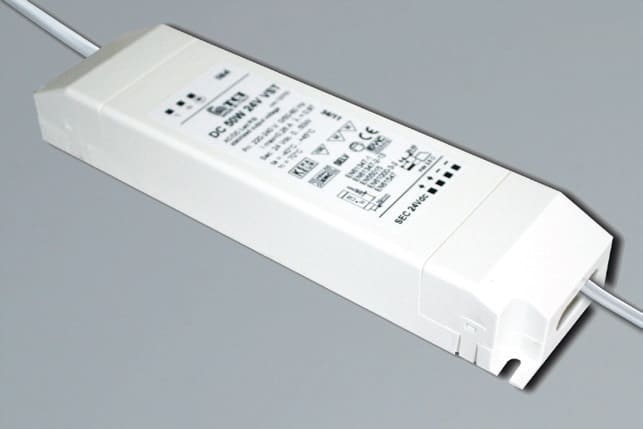 LED transformator 24 Volt DC 1-20 Watt Forma e Funzione